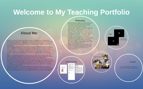 Welcome to My Teaching Portfolio by Katheryn Gibson on Prezi