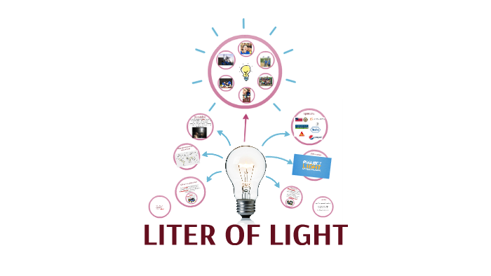LITER OF LIGHT by Sandra Gomez Lopez