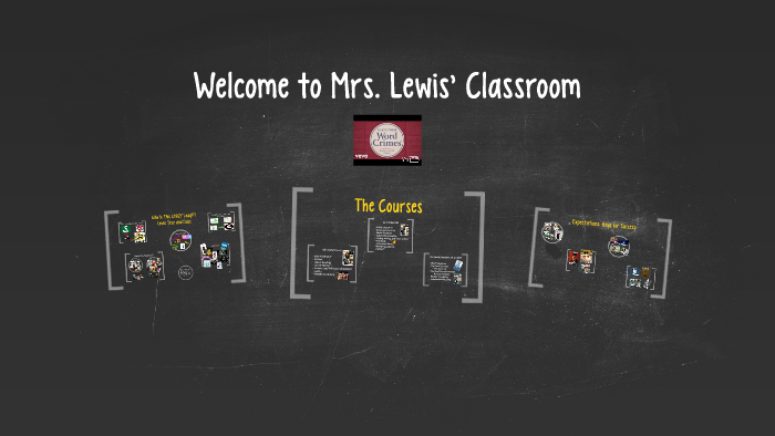 Welcome to Mrs. Lewis' Classroom by Maura Lewis on Prezi