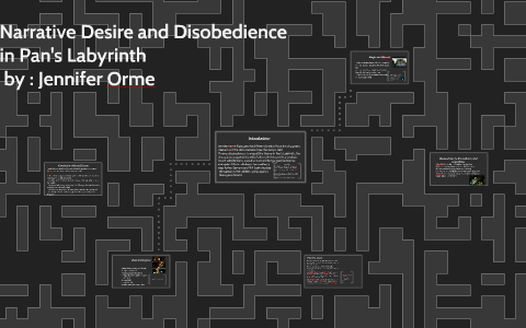 Narrative Desire and Disobedience in Pan's Labyrinth by gabriela ...