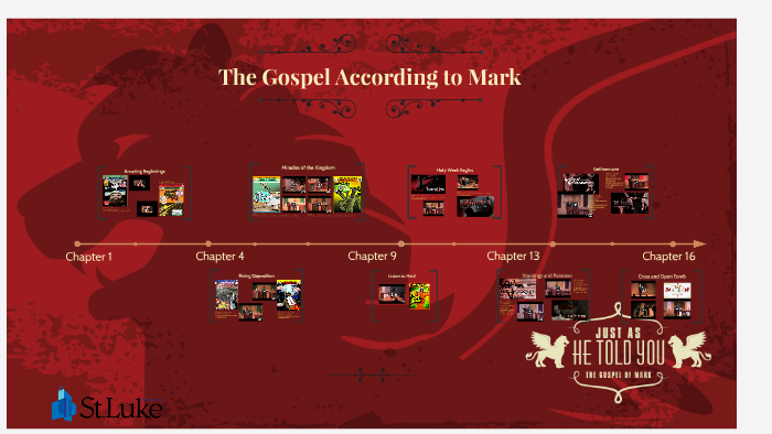 The Gospel According to Mark by Justin Rossow on Prezi