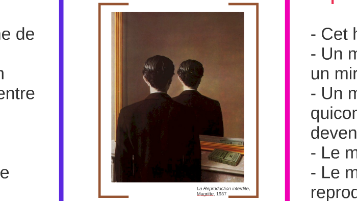 La Reproduction interdite, Magritte, 1937 by Tiphaine RETO on Prezi