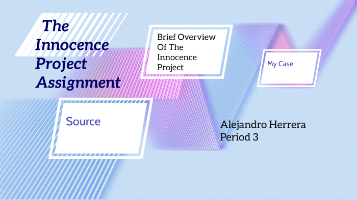 The Innocence Project Assignment by Alejandro Herrera on Prezi
