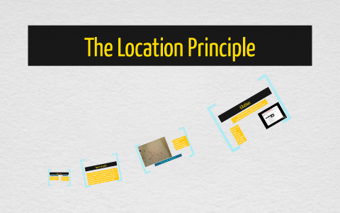 The Location Principle by Parker Poitevint on Prezi