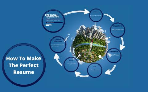 How To Make The Perfect Resume By: Erica Reel by Erica Reel on Prezi