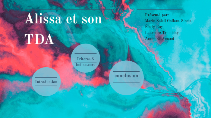 Alissa et son TDA by Elody Roy on Prezi