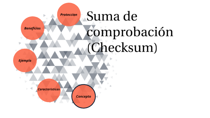 Sumas de comprobación(Checksum) by Erick Quiroz Bautista on Prezi