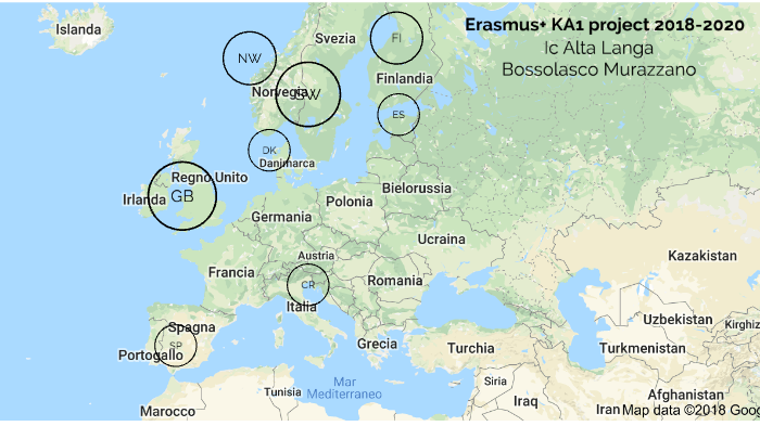 Erasmus+ map by Massimiliano Marello on Prezi