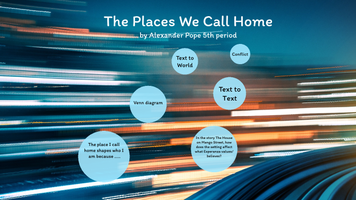 places we call home by Alexander Pope on Prezi