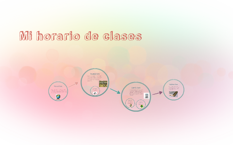 Mi horario de clases by Madison Brown on Prezi