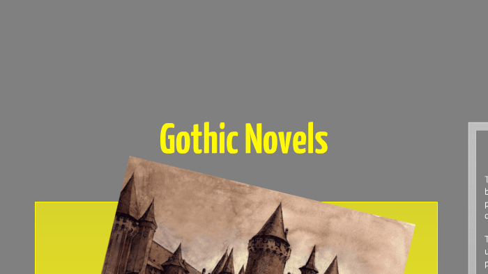 Gothic and Gothic Romance Literature (Frankenstein) by Nikki Buyna on Prezi