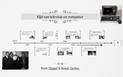 Tijd van televisie en computer by on Prezi