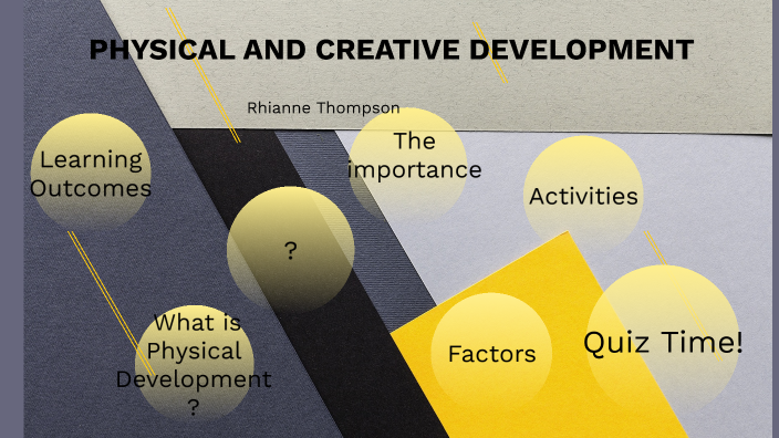 Physical and Creative Development by Rhianne Thompson on Prezi