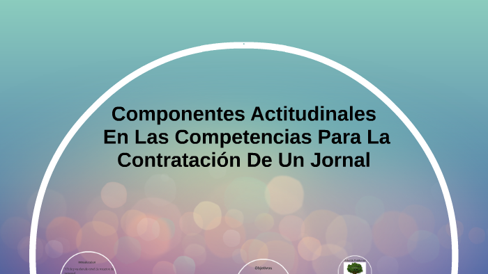 Componentes actitudinales en las competencias para la contra by Pamela ...