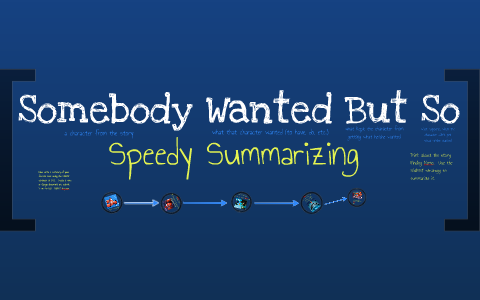 Somebody Wanted But So Examples