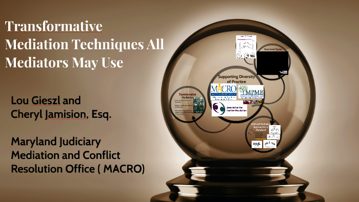 Transformative Mediation Techniques All Mediators May Use by Lou Gieszl ...