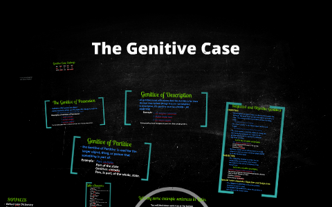 The Genitive Case by Melanie Nash on Prezi