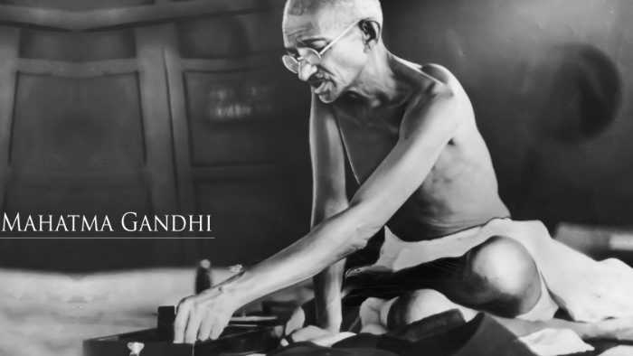 Gandhi by Justin Dubil on Prezi