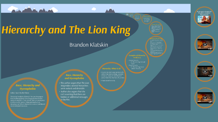 Hierarchy and The Lion King by Brandon Klatskin on Prezi