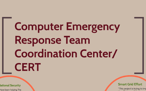 Computer Emergency Response Team Coordination Center by Hannah Haase on ...