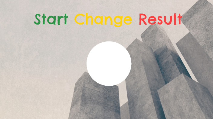 Start Change Result by Barby Trevino on Prezi