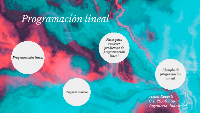 Programación lineal by Helen Roberti on Prezi