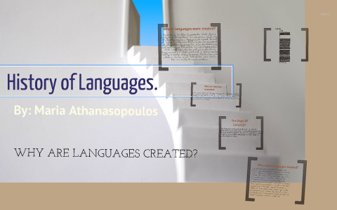 History of why there are different languges. by grade6 Bday on Prezi