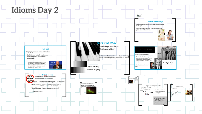 Idioms Unit 1 by on Prezi