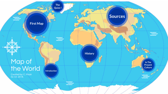 English - Map of The World by Christophe Mazé on Prezi