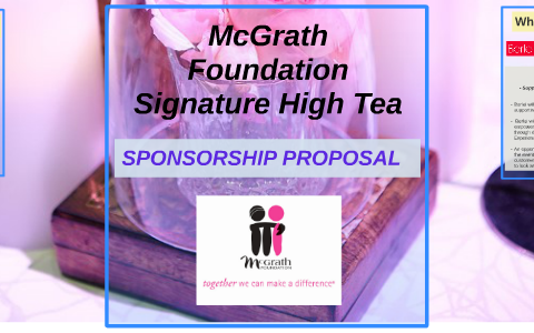 McGrath Foundation Signature High Tea by Phillipa McIntosh