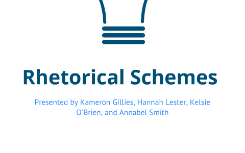 Rhetorical Schemes by Kelsie O'Brien on Prezi