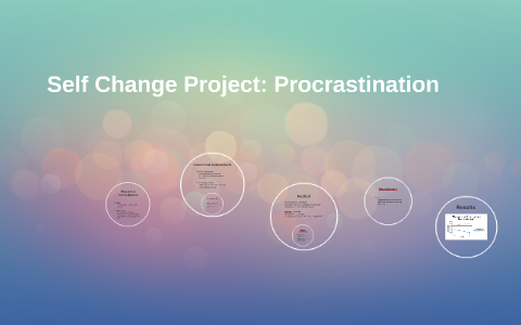 Self Change Project: Procrastination by Brianna Egeland on Prezi