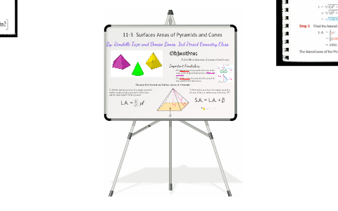 11.3 Surface Areas of Pyramids and Cones by Denise Bones on Prezi