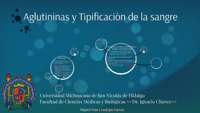 Aglutininas y Tipificaciòn de la sangre by Miguel Cendejas García on Prezi
