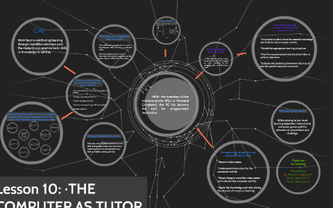 Lesson 10: THE COMPUTER AS TUTOR by Stefanie Camara on Prezi