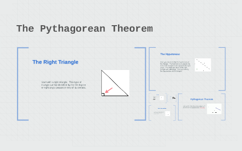 The Pythagorean Theorem by Robyn Campbell on Prezi