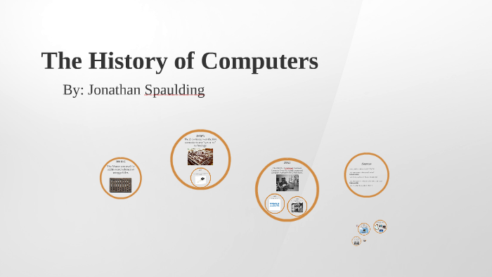 The History of Computers by Jonathan Spaulding