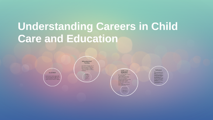 Understanding Careers in Child Care and Education by Aliyah Osborne on ...