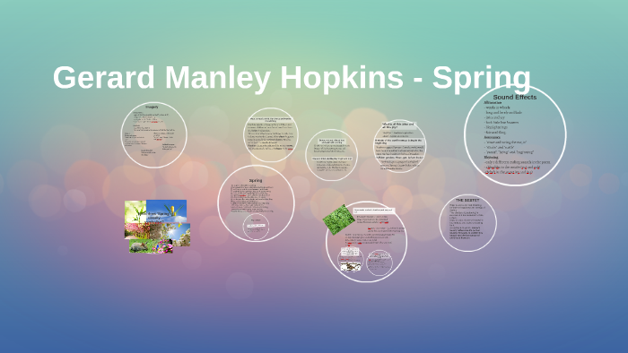 Gerard Manley Hopkins Spring Poem Analysis | Sitedoct.org
