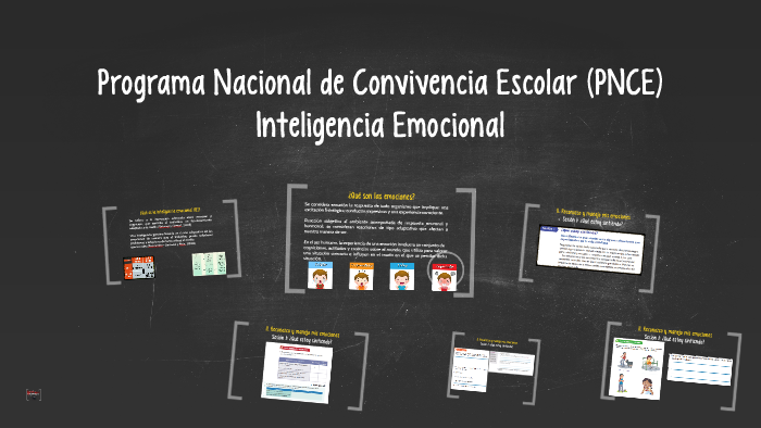 Programa Nacional de Convivencia Escolar (PNCE) by Dorian Miranda on Prezi