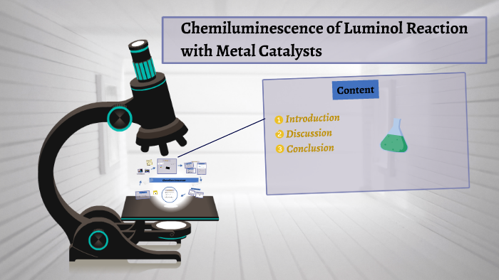 Chemiluminescence of Luminol Reaction with Metal Catalysts by Cliffton ...