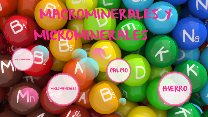 MACROMINERALES Y MICROMINERALES by Liina Torres on Prezi