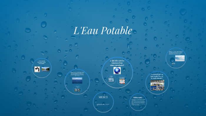 L'Eau Potable by Sacha Lemyre