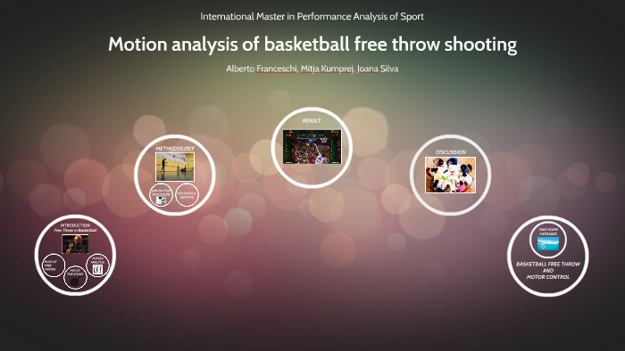 Motion analysis of basketball free throw shooting by Alberto Franceschi ...