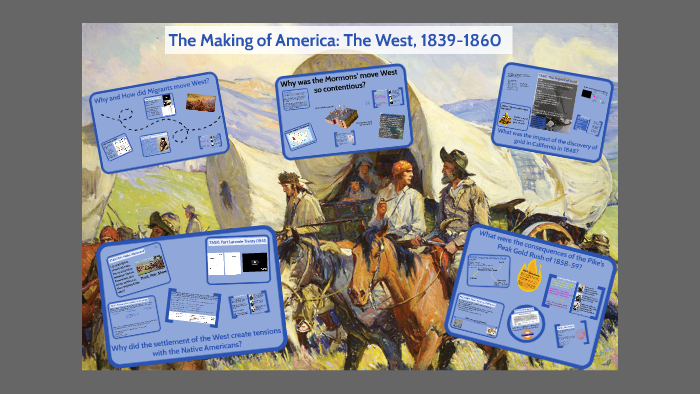 The Making of America, 1789-1900: The West, 1839-1860 by Michael Brodie ...