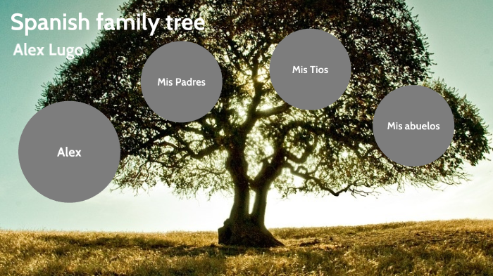 Spanish 1 family tree by Alex Lugo on Prezi