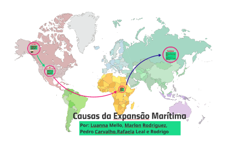 Causas da Expansão Marítima by Luanna Mello on Prezi