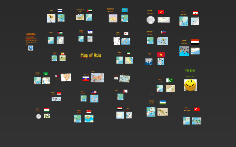 political map of aisa