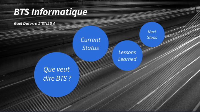 BTS Informatique by Gaël Duterre on Prezi