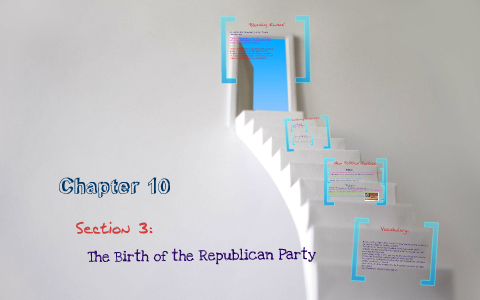 Chapter 10 Section 3 The Birth of the Republican Party by Kara Howell ...